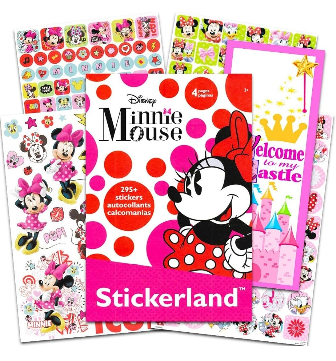 Libro de 295 Stickers de Minnie Mouse – Moonstone-gt