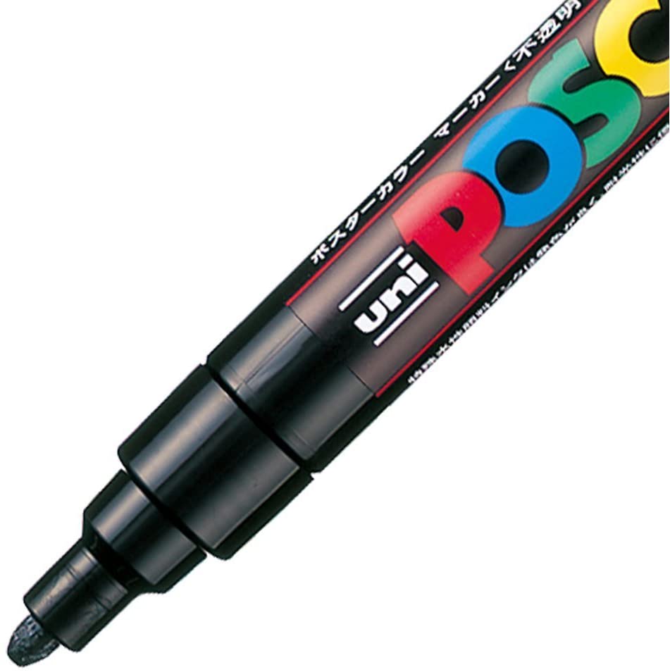 MARCADORES POSCA 15 COLORES 5M - PUNTA MEDIA – Moonstone-gt